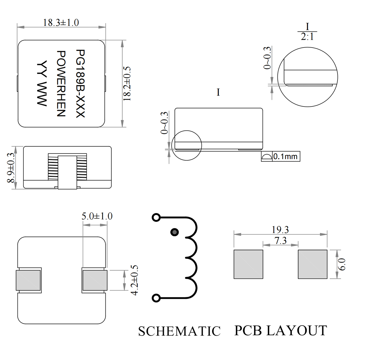 PG189B-821ML_贴片大电流功率电感_产品中心_深圳宝亨电子有限公司