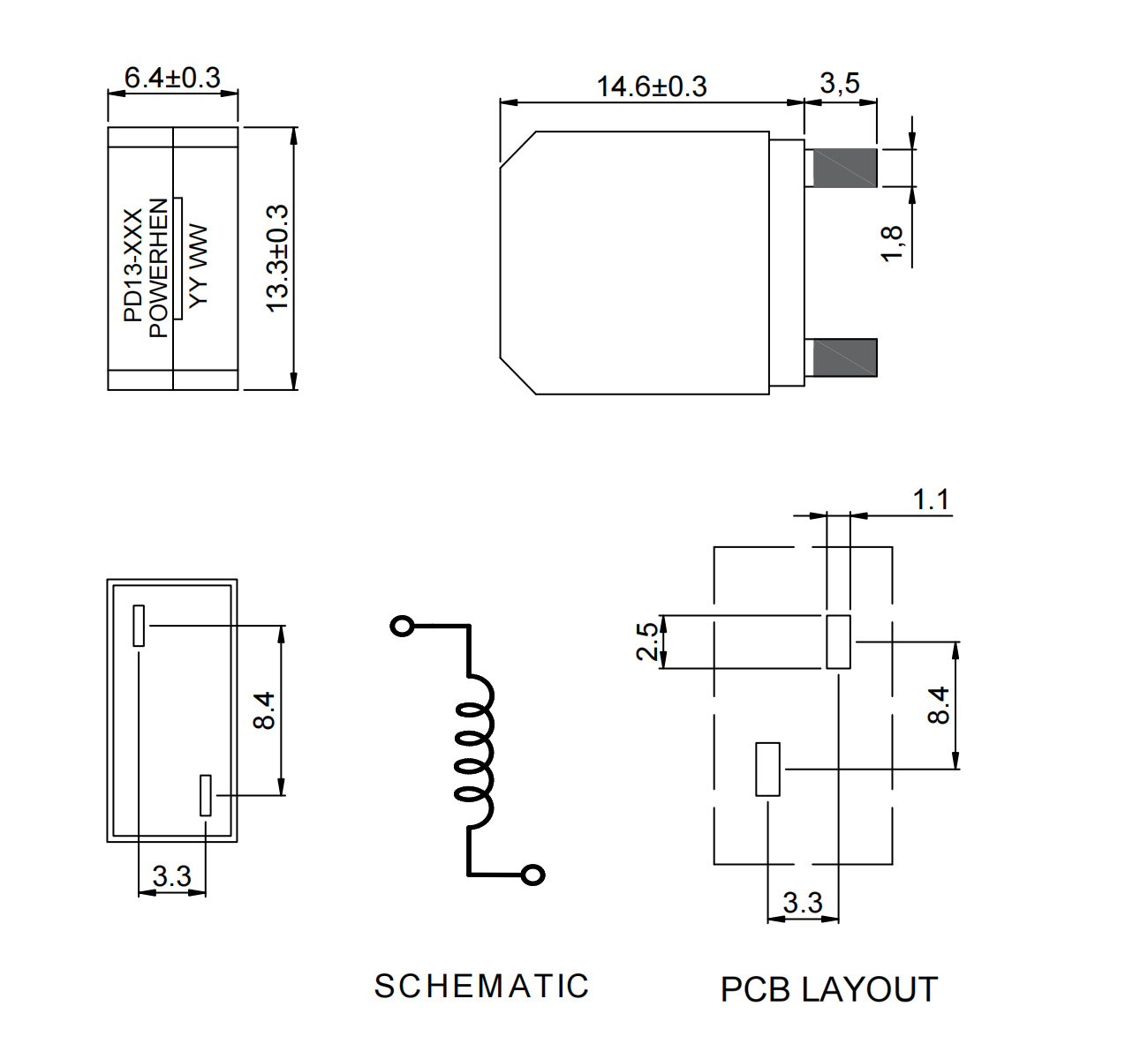 PD13L-103KL_D类电感_产品中心_深圳宝亨电子有限公司
